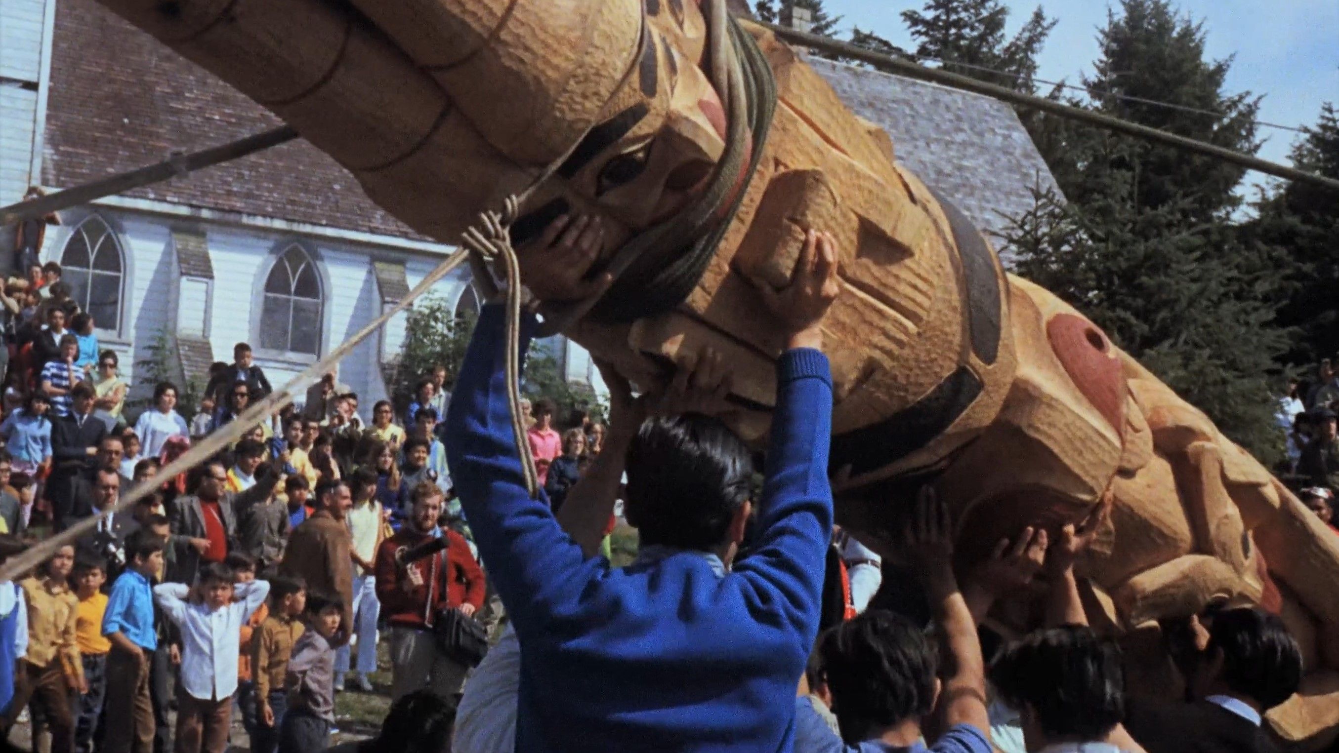 How a village’s first totem pole ceremony in a century sparked a ...